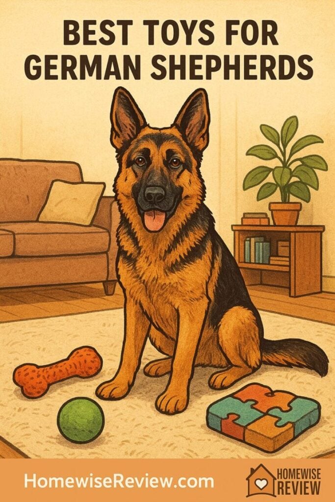 Toys for German Shepherds That Stand Up to High Energy